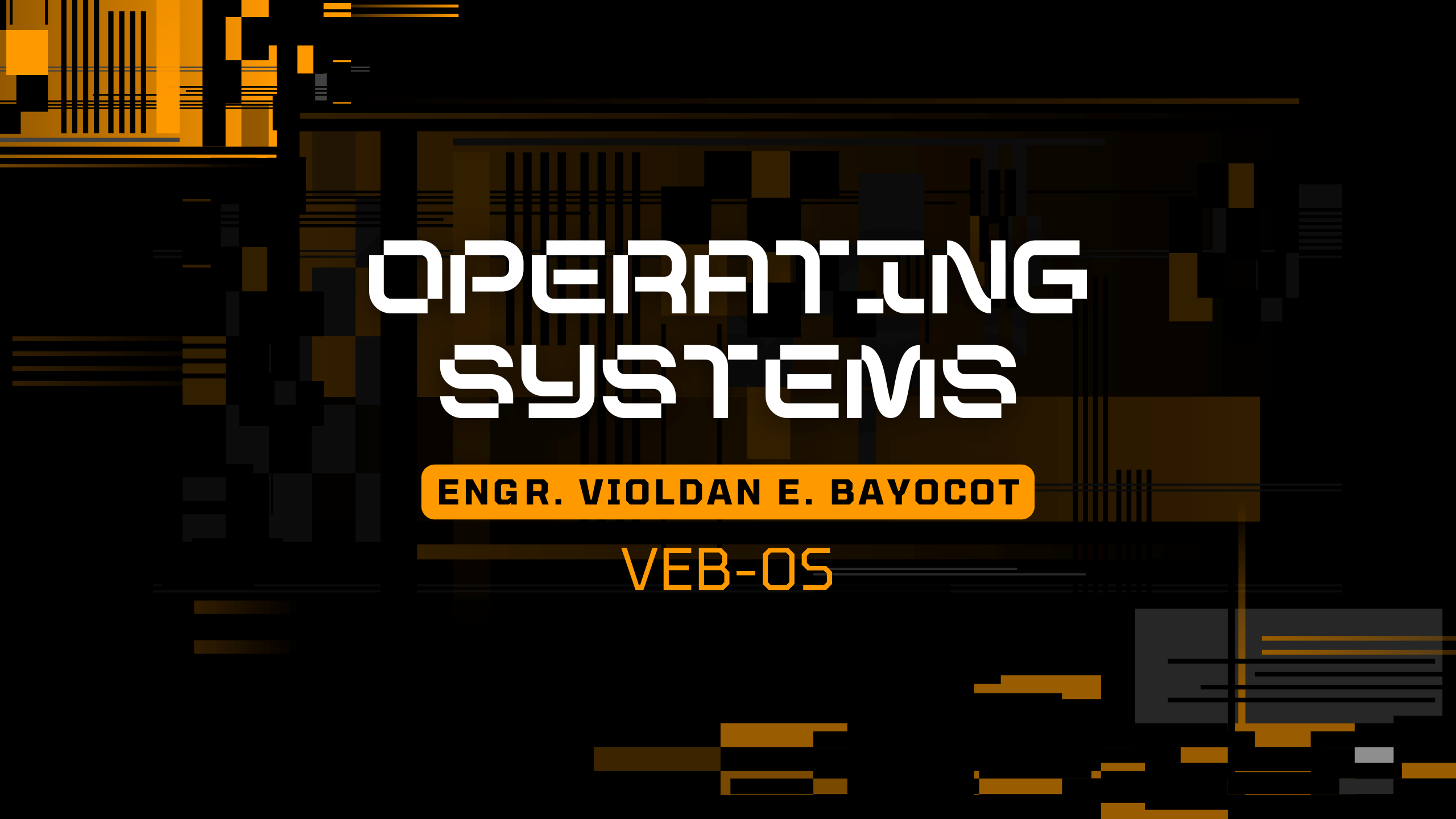 Summary of [OS] - Operating Systems (VEB)